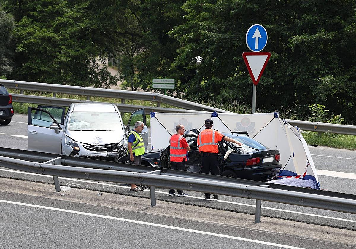 El fallecido en el accidente de la A-15 en Hernani es un vecino de Donostia de 88 años | El ...